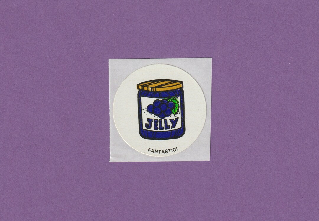 Vintage 1982 CTP Scratch & Sniff Sticker GRAPE 2 - Etsy