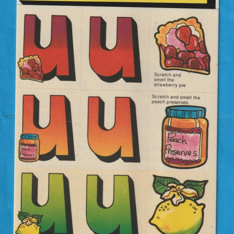 Scratch and Smell - Etsy