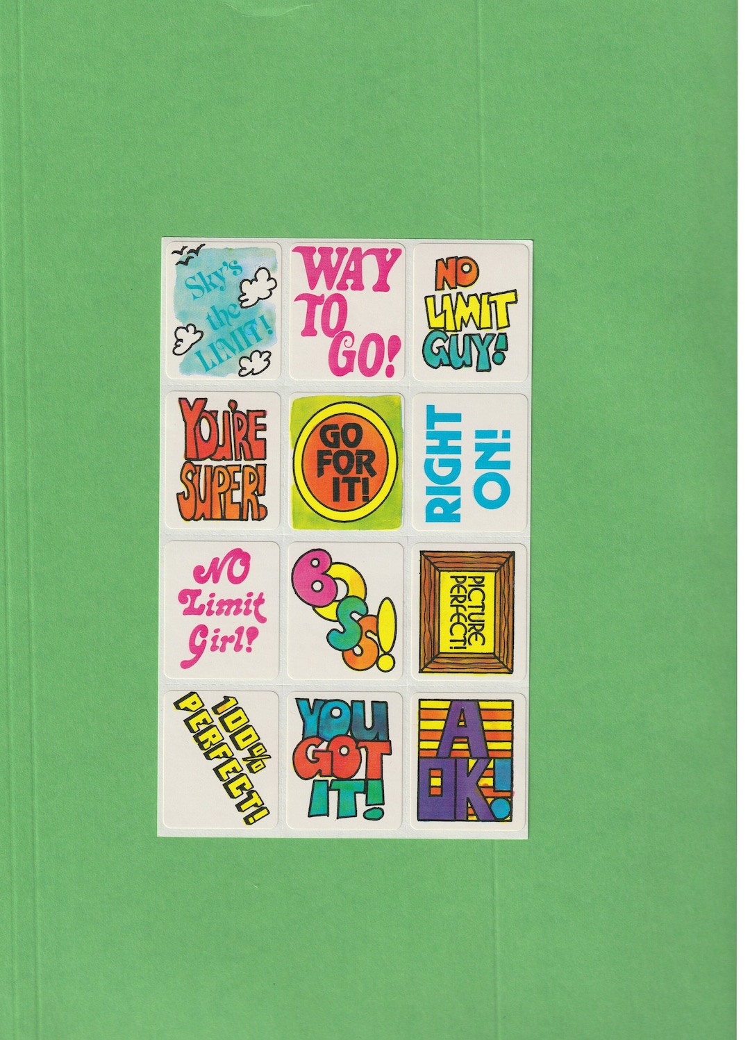 Vintage Mello Smello Punch Lines Scratch & Sniff Stickers - Etsy