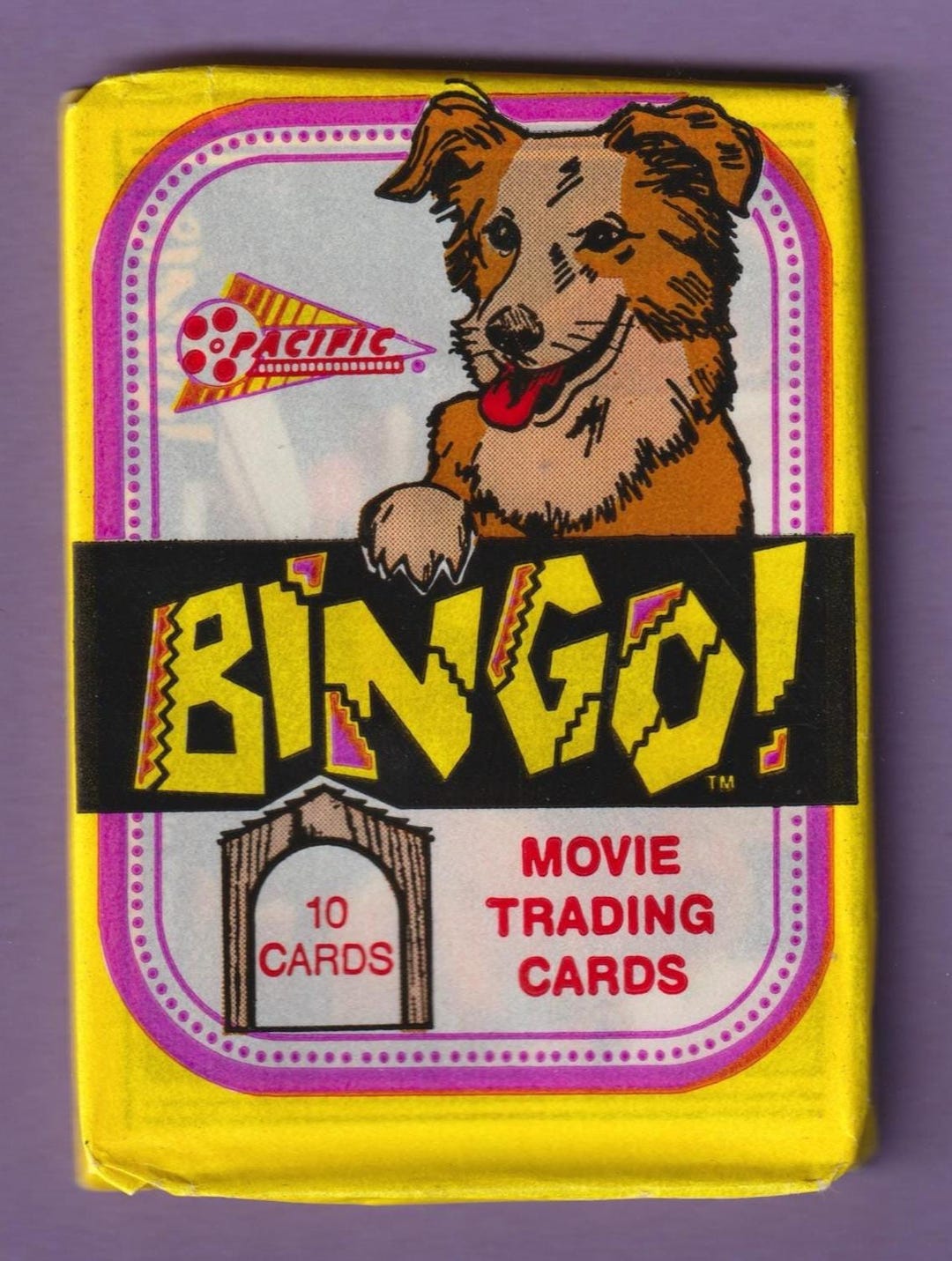 Vintage BINGO Movie Wax Pack Trading Cards Stickers - Etsy