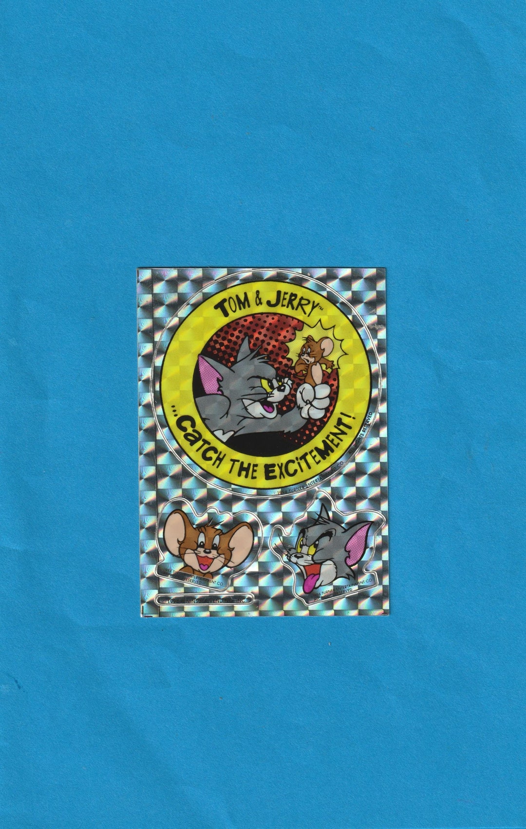 Vintage Tom & Jerry PRISM Vending Machine Sticker 4 - Etsy