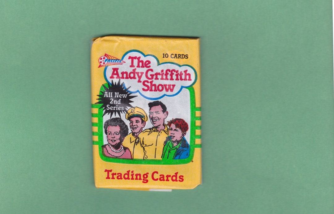 Vintage the Andy Griffith Show Wax Pack Trading Cards Stickers & Gum - Etsy