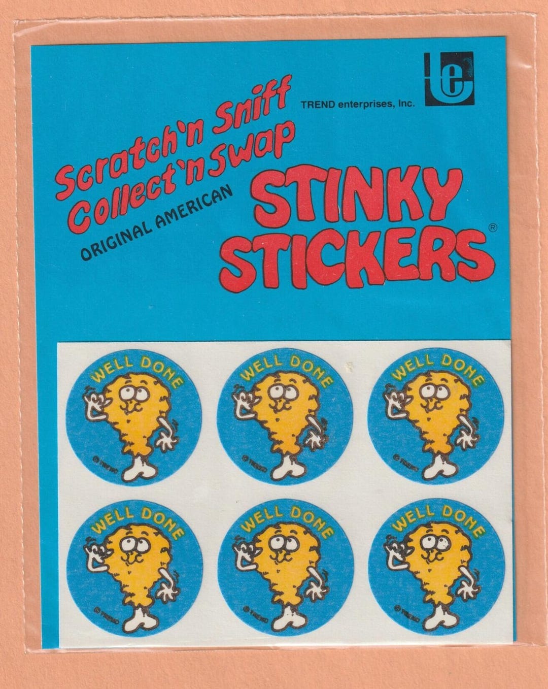 Vintage Trend Matte Scratch & Sniff Stickers CHICKEN - Etsy