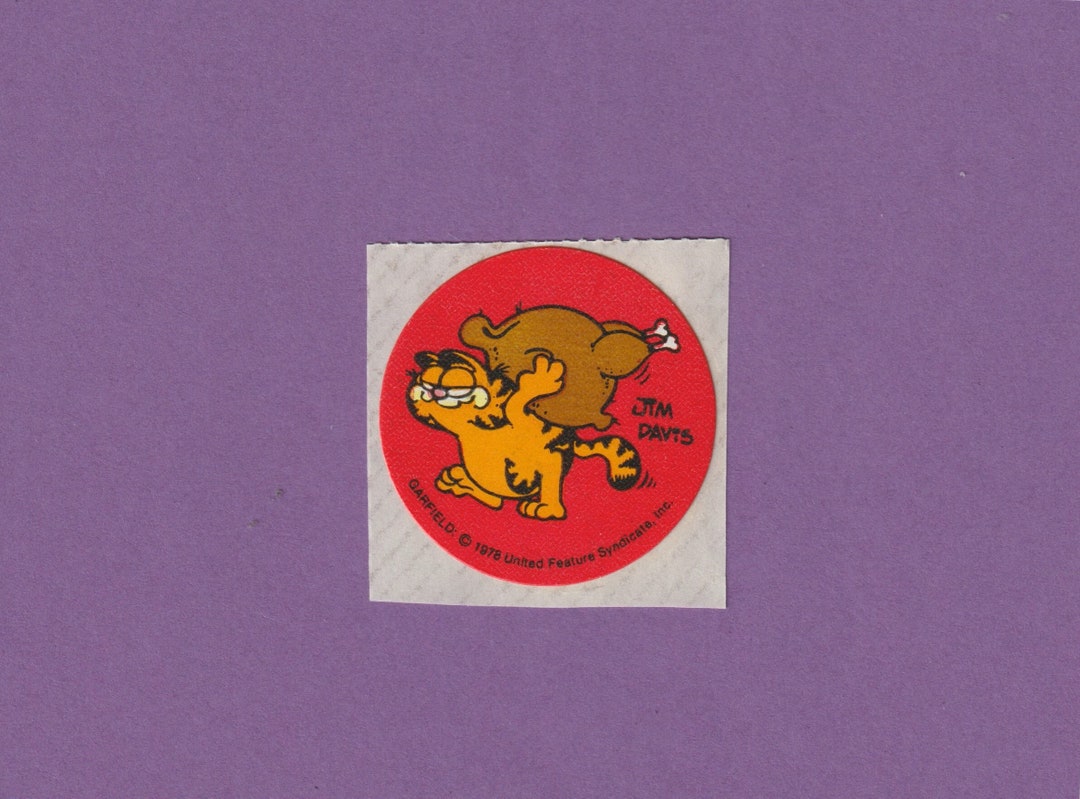 READ Vintage 1980s Garfield Fried Chicken Scratch & Sniff - Etsy