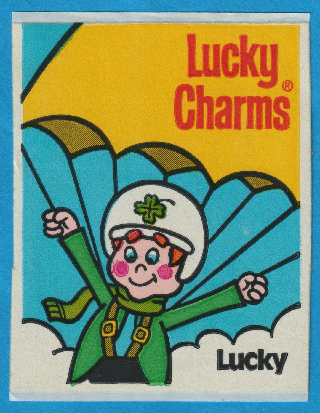 HTF 1980s Vintage LUCKY CHARMS Cereal Sticker #2 - Etsy