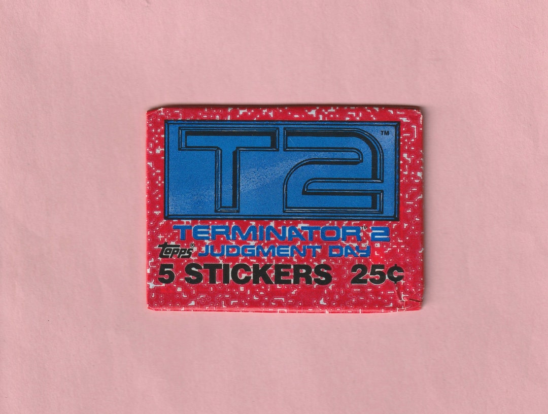 Vintage T2 Terminator 2 Wax Pack - Etsy
