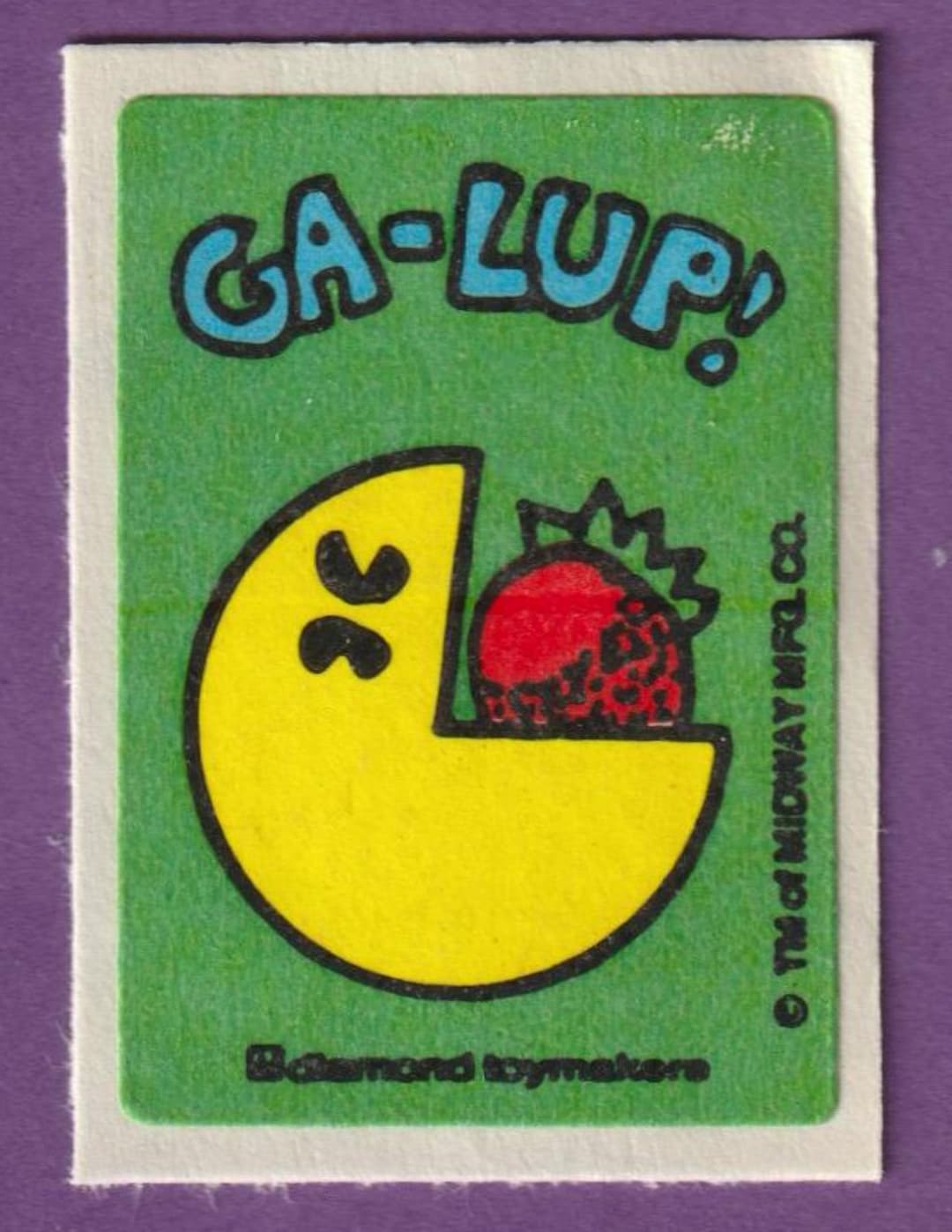 Vintage Ms. Pac Man Scratch and Sniff Sticker STRAWBERRY - Etsy