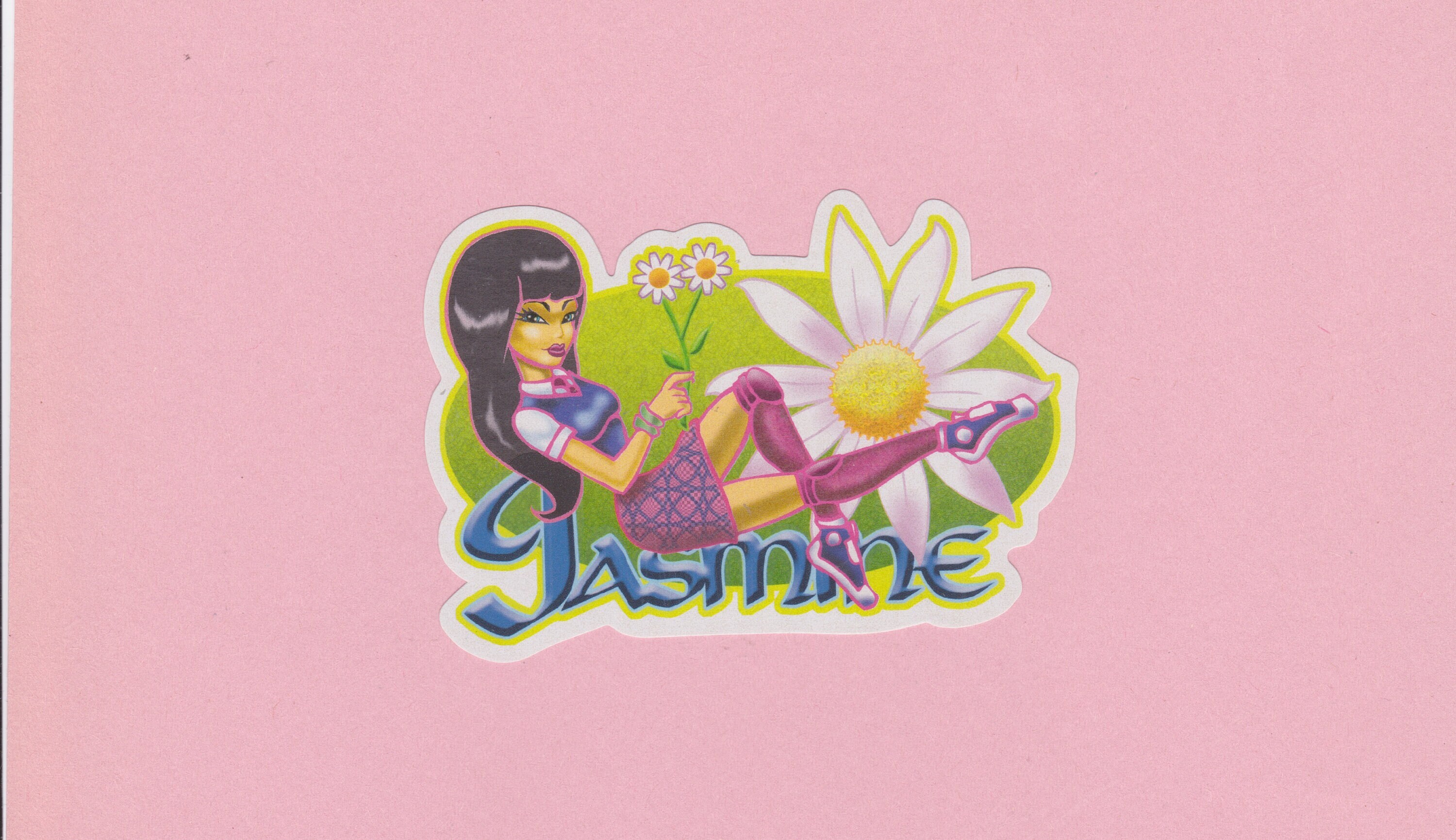 Vintage Large Vending Machine Scratch & Sniff Sticker JASMINE mint - Etsy