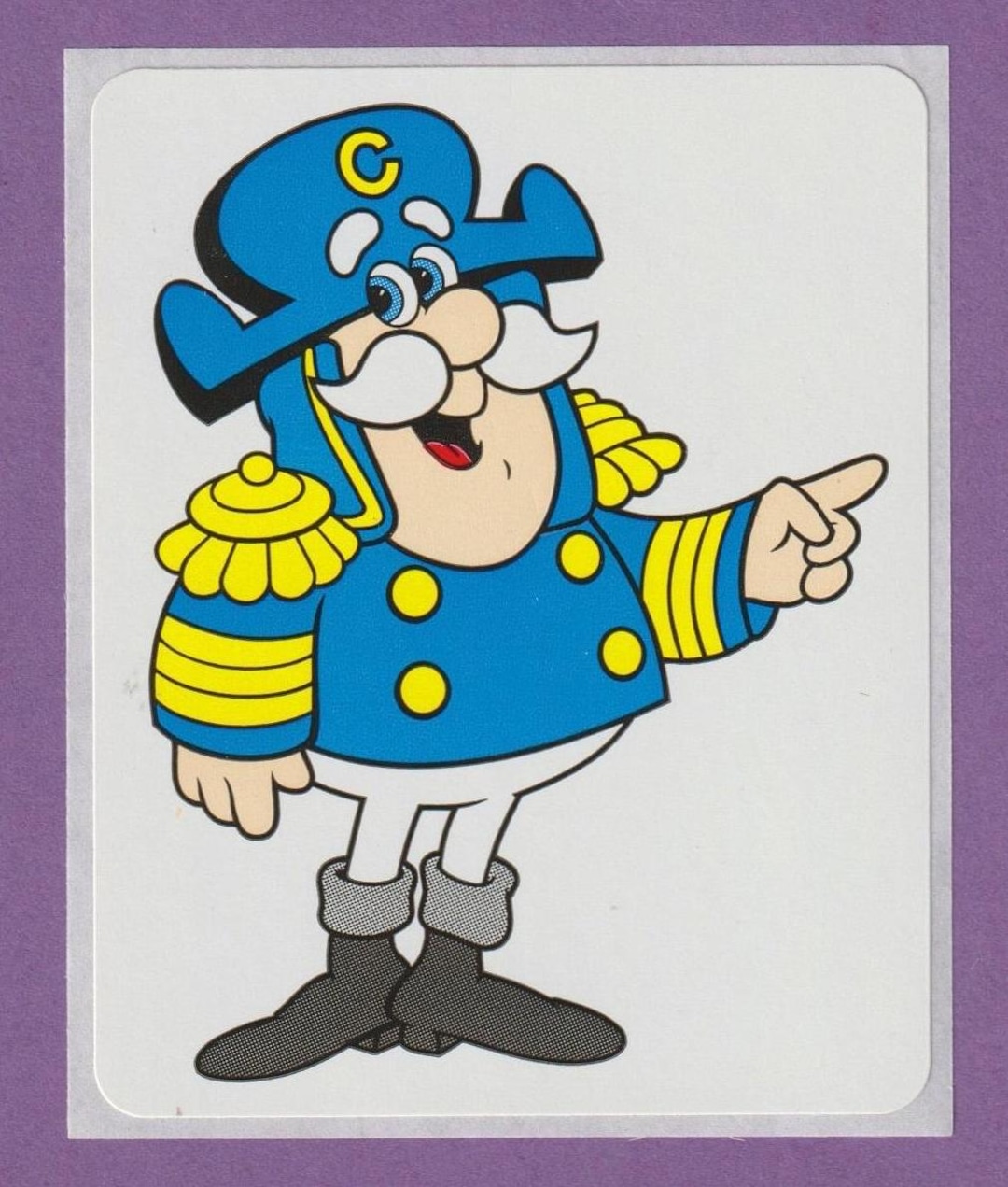 Vintage Cap'n Crunch Sticker - Etsy