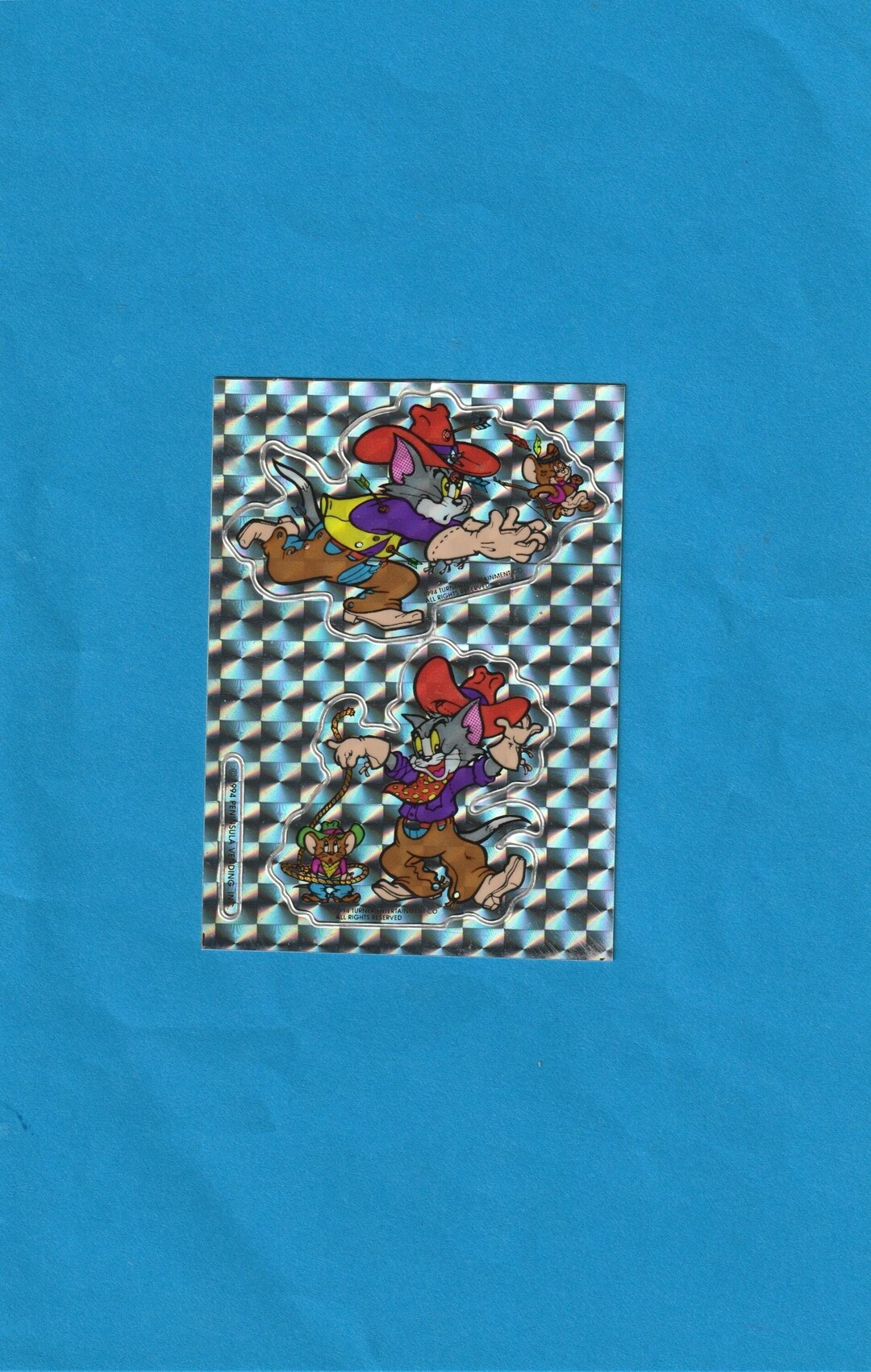 Vintage Tom & Jerry PRISM Vending Machine Sticker - Etsy