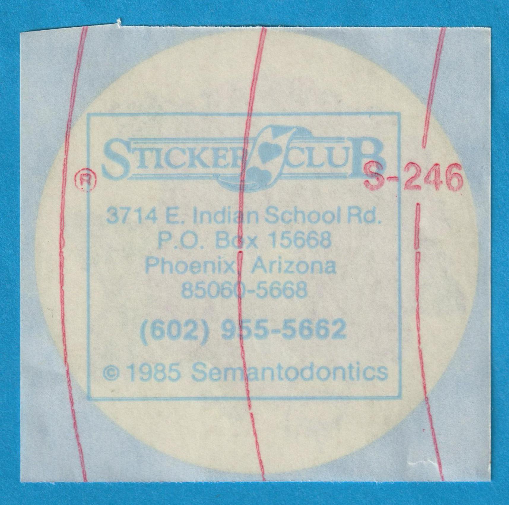 RARE Vintage 1980s Sticker Club Sticker PURPLE Flower - Etsy