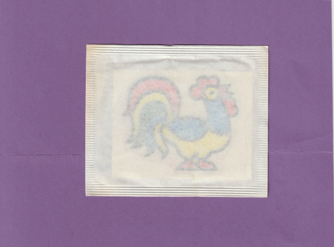 Vintage Kellogg's Cereal Premium ROOSTER Window Cling - Etsy