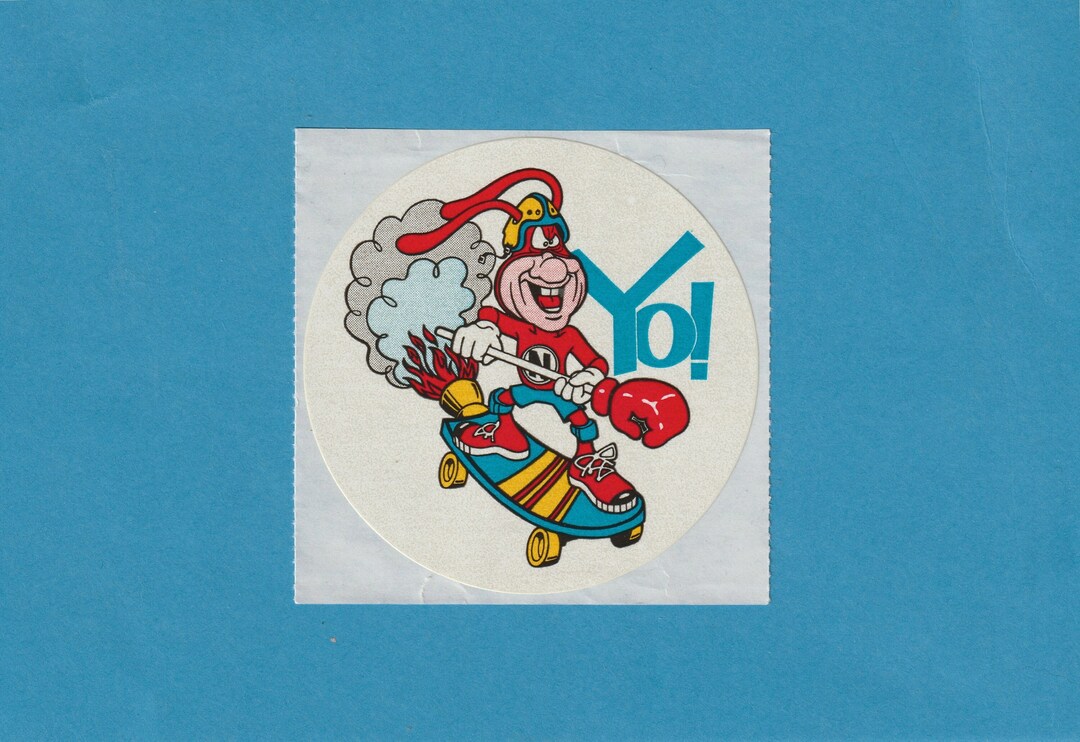 RARE Vintage 1980s LARGE Domino's Pizza Avoid the Noid Sticker - Etsy