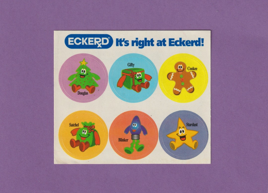 Vintage Its Right at Eckerd Sticker & Coupon Florida - Etsy
