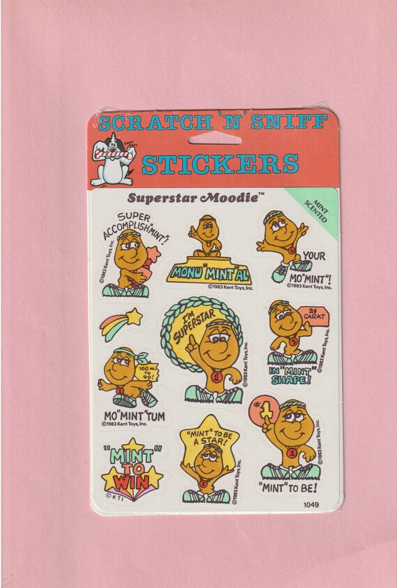 Labels, Stickers & Tags Paper, Party & Kids Vintage Moodie Scratch N ...