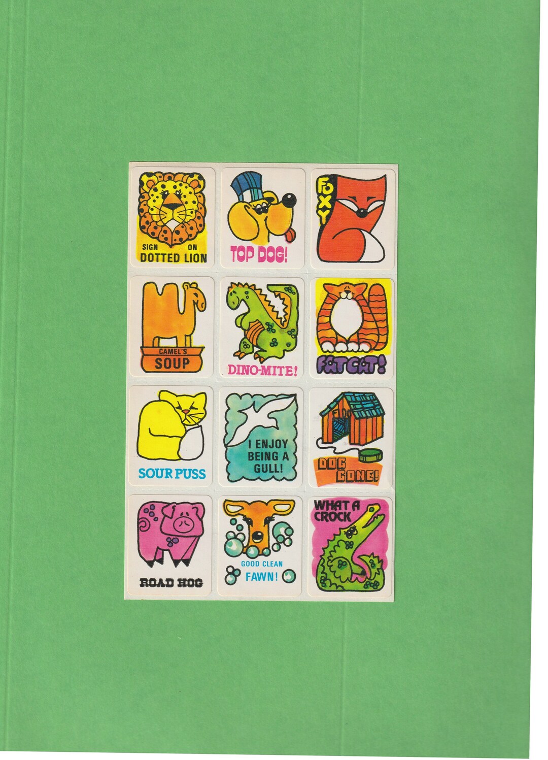 HTF Vintage Mello Smello Punch Lines Scratch & Sniff Stickers - Etsy