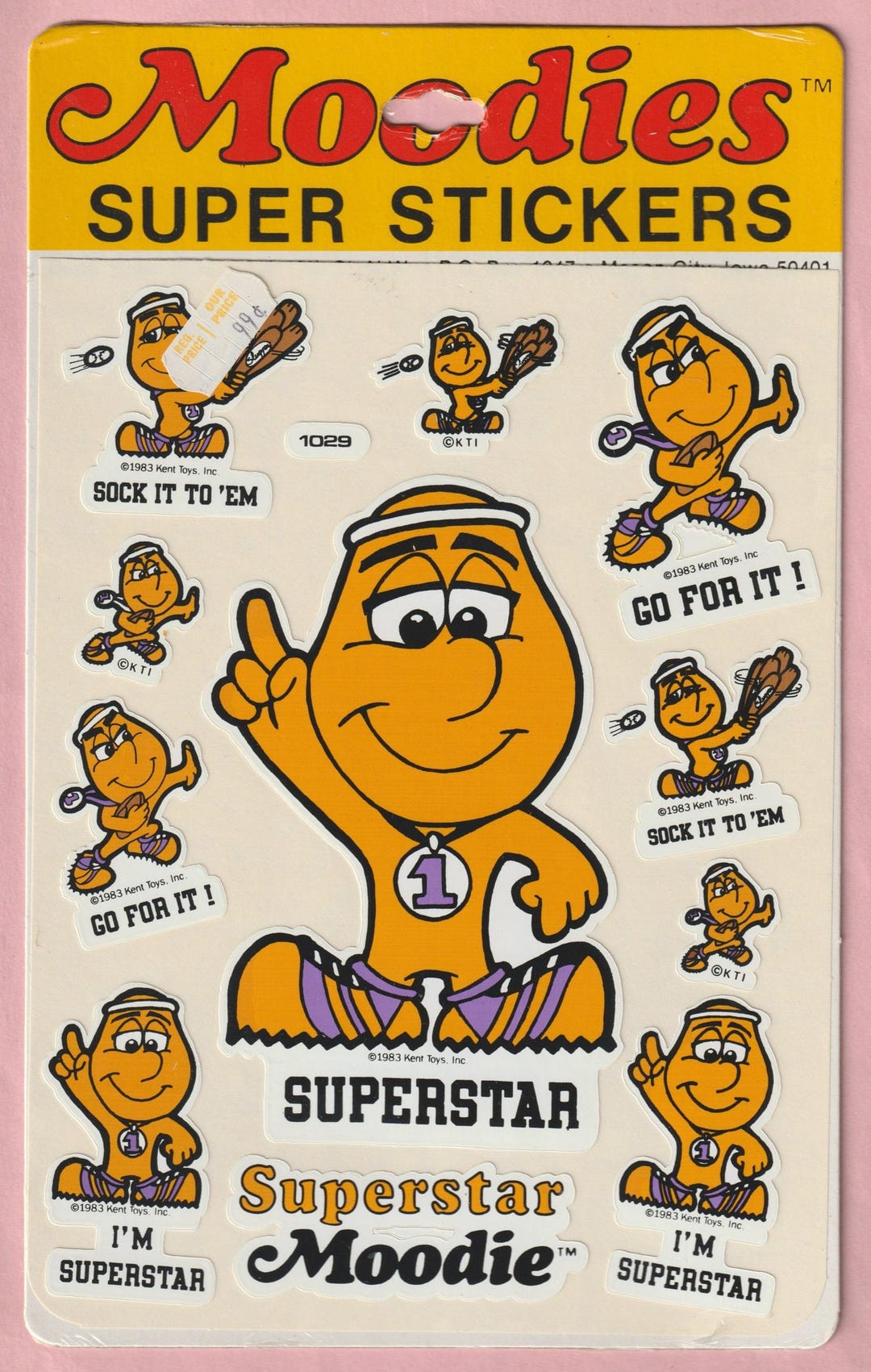 Vintage Moodies Super Stickers SEALED Superstar - Etsy