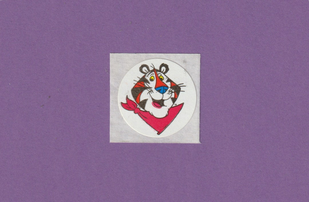 Vintage Kellogg's Tony the Tiger Sticker - Etsy