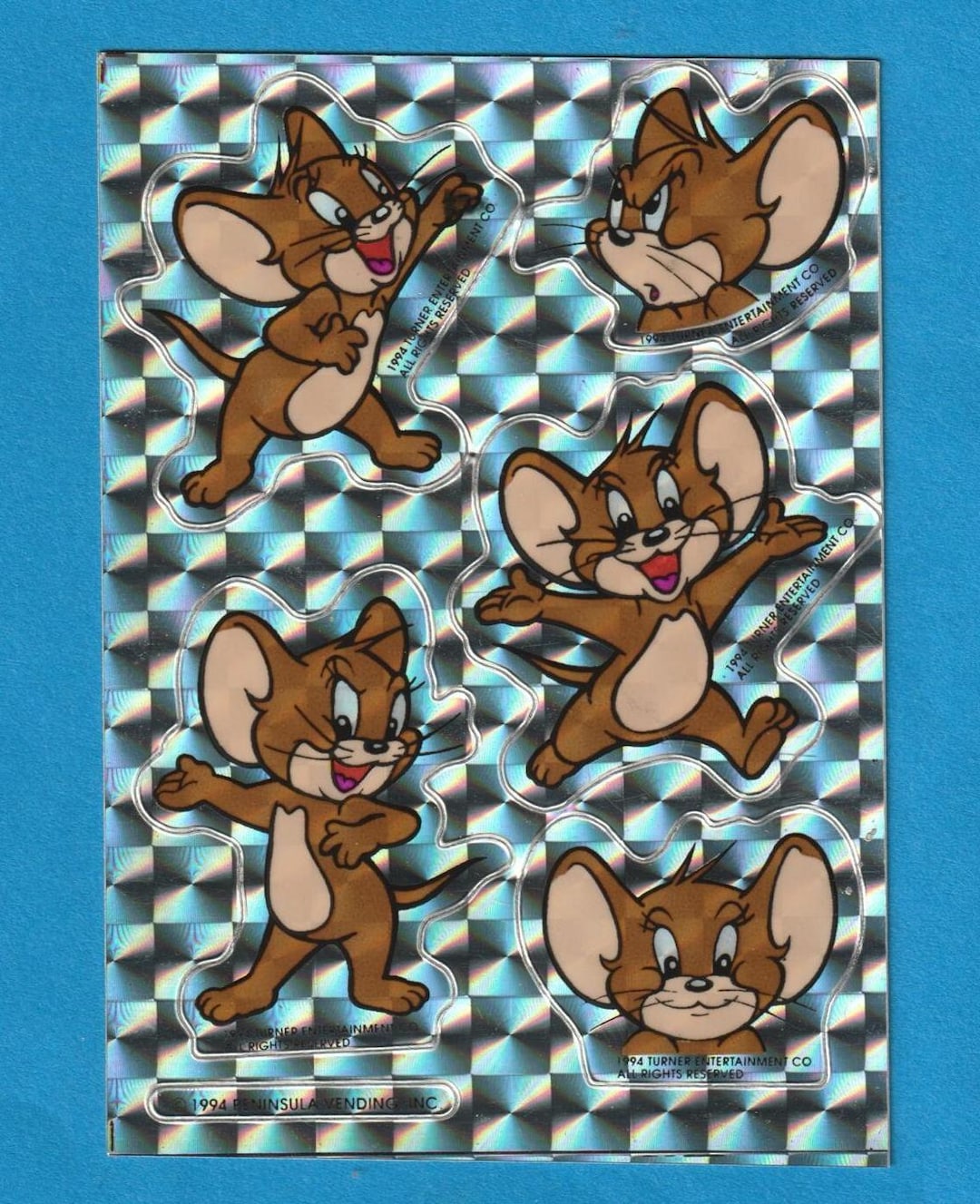 Vintage Tom & Jerry PRISM Vending Machine Sticker #2 - Etsy
