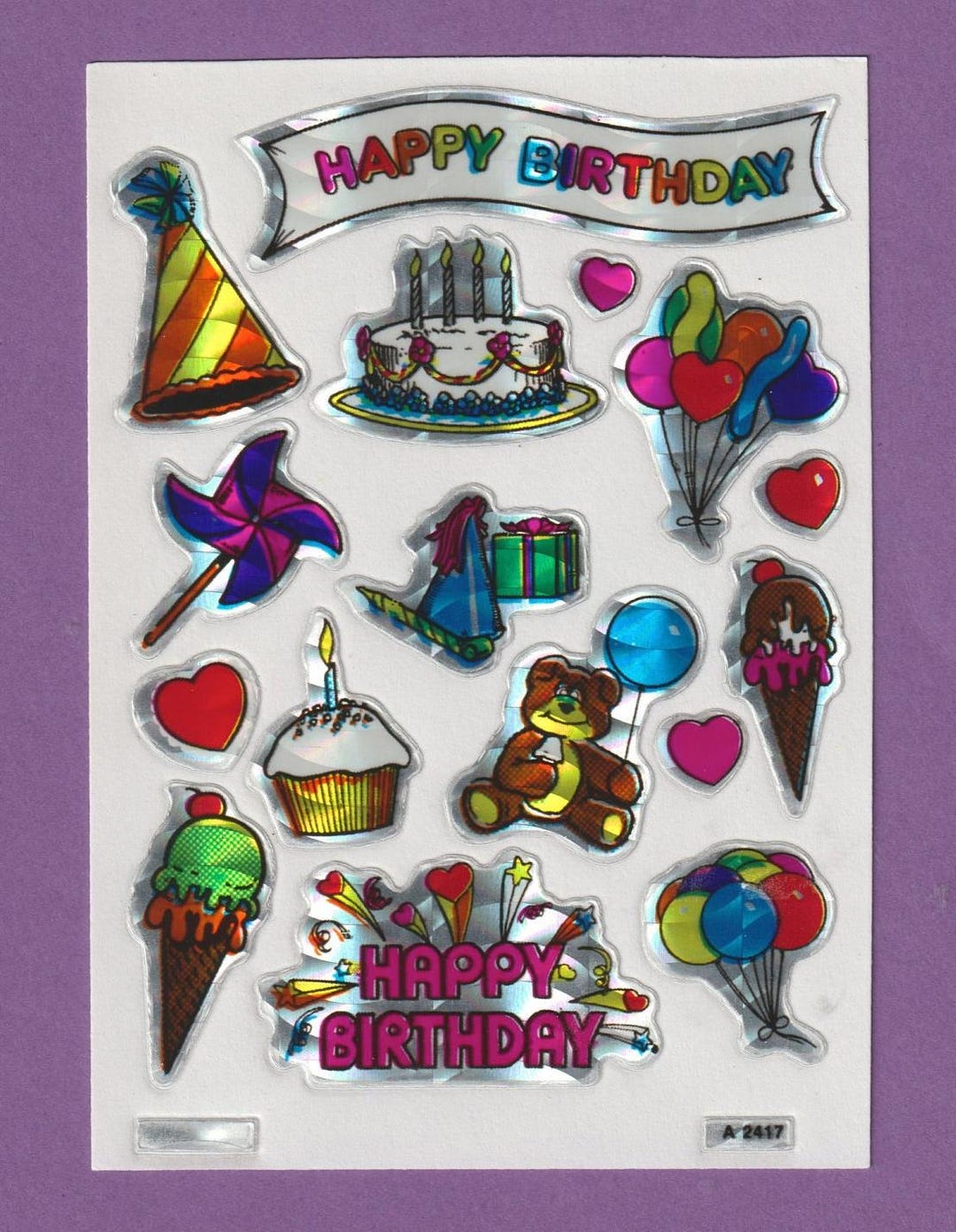 Vintage Kodak Vending Machine Prism Sticker MINT Happy Birthday - Etsy