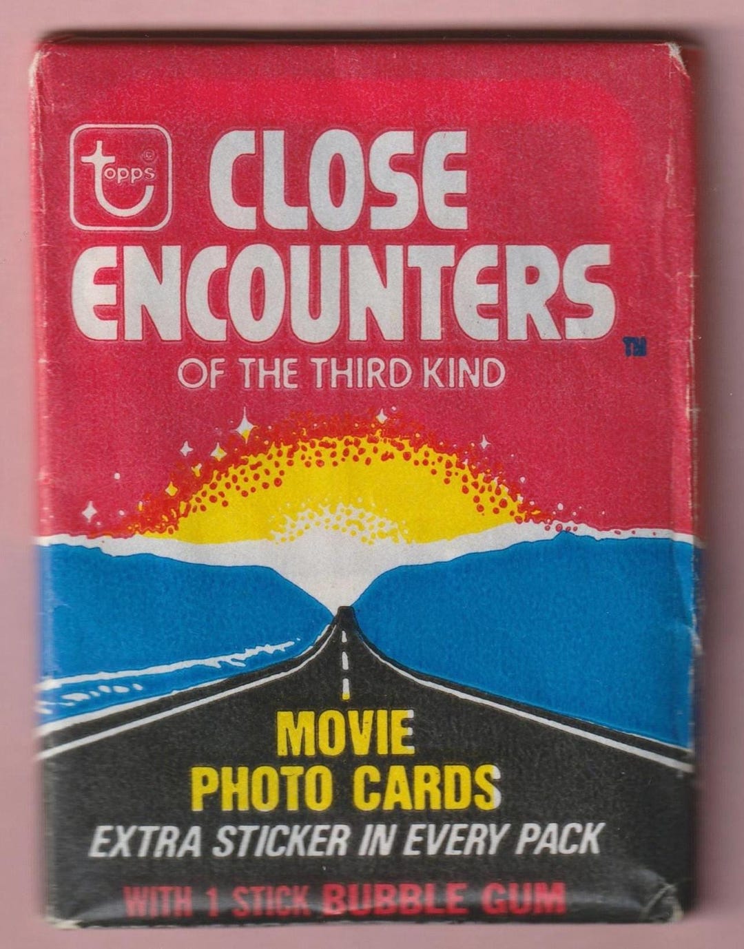 Vintage Close Encounters Movie Wax Pack - Etsy