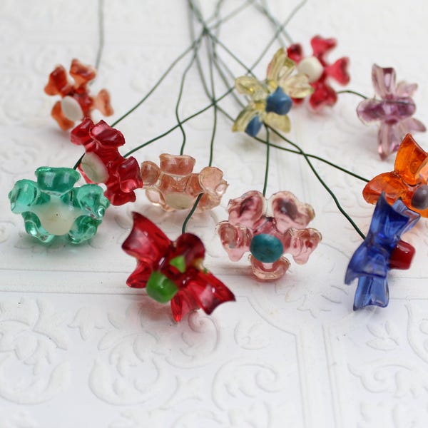 Lucite Flower - Etsy