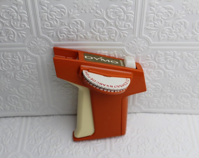Vintage Dymo 1780 Label Maker Embosser Hand Held Label Maker Retro ...