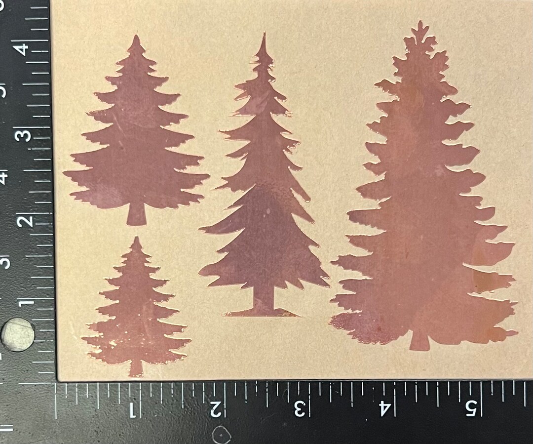 AWESOME! NEW! Pine Tree Cluster Variety - Set of Four (4) Pine Tree ...