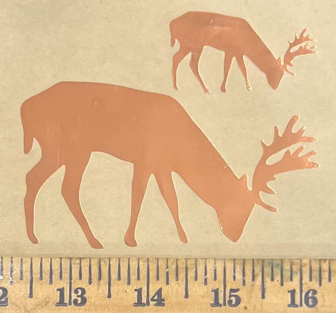 UPDATED!! Stags Copper Foil Overlays for Stained Glass for the Same LOW ...
