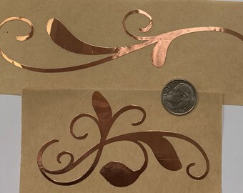 Copper Foil Overlay for Stained Glass - Etsy