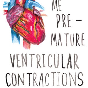 Funny Medical Valentines Card - You Give Me Premature Ventricular ...