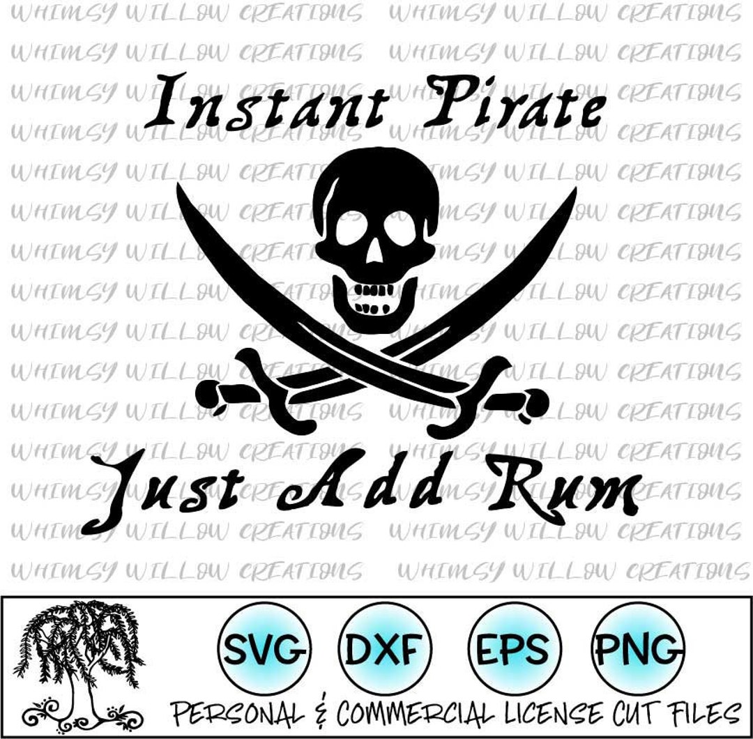 Pirate SVG- Instant Pirate Svg - Pirate Night Svg Cut File for ...