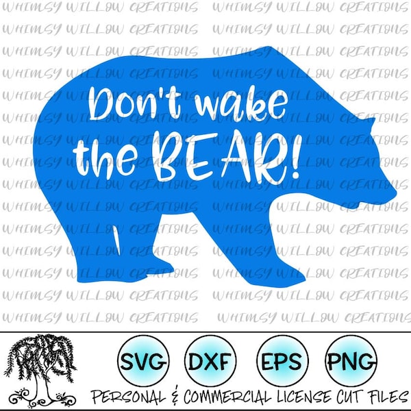 Don't Wake the Bear - Etsy