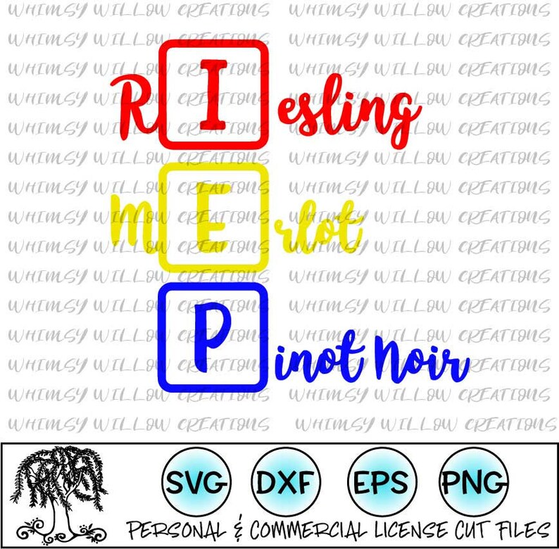 IEP SVG Wine Blocks SVG Cut File for Silhouette Cameo and Cricut ...