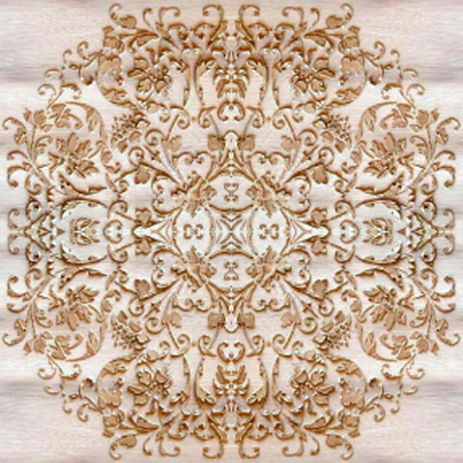 Wall Stencil Cardouche Corner (PL L) Plaster Stencil, Furniture Stencil ...