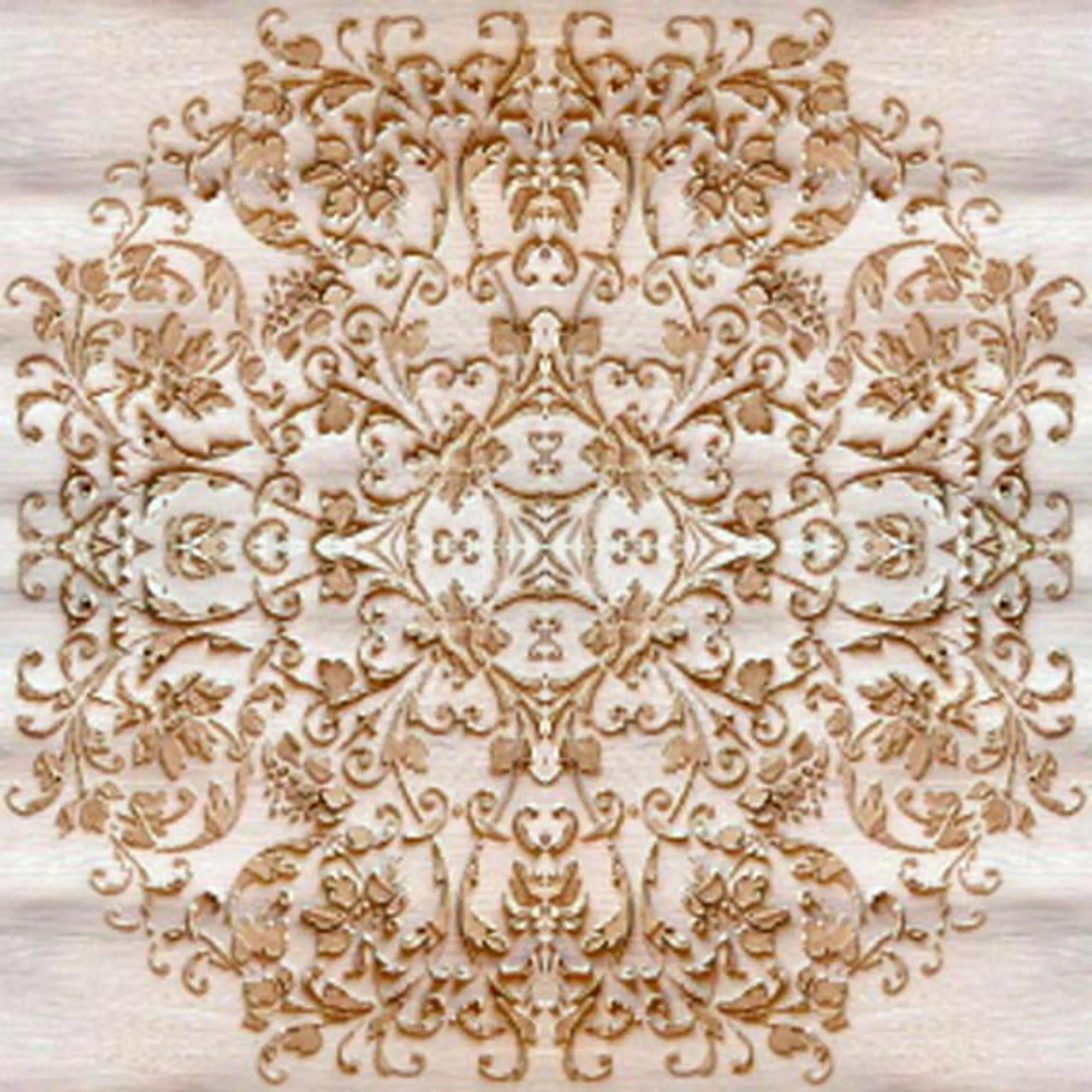 Wall Stencil Cardouche Corner (PL L) Plaster Stencil, Furniture Stencil ...