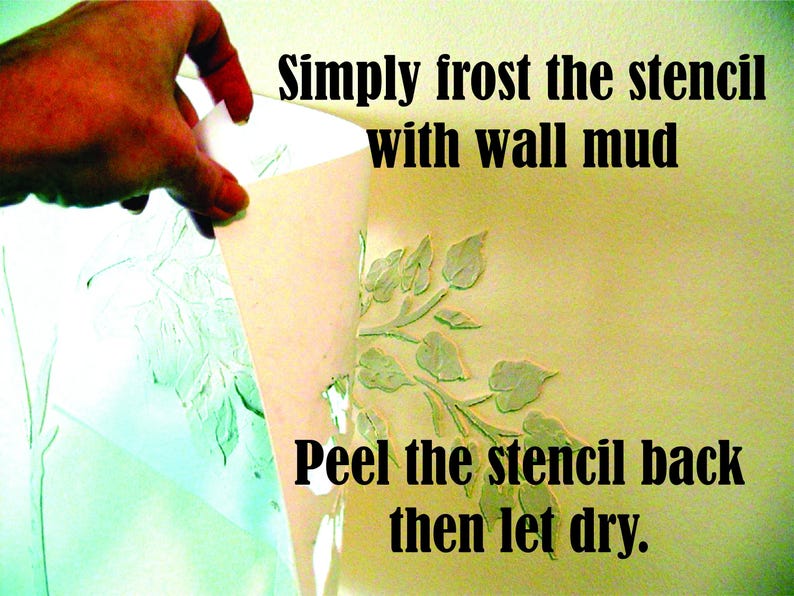 Pascal Medallion Wall Stencil (PL M) | Ornate Raised Plaster Stencil ...