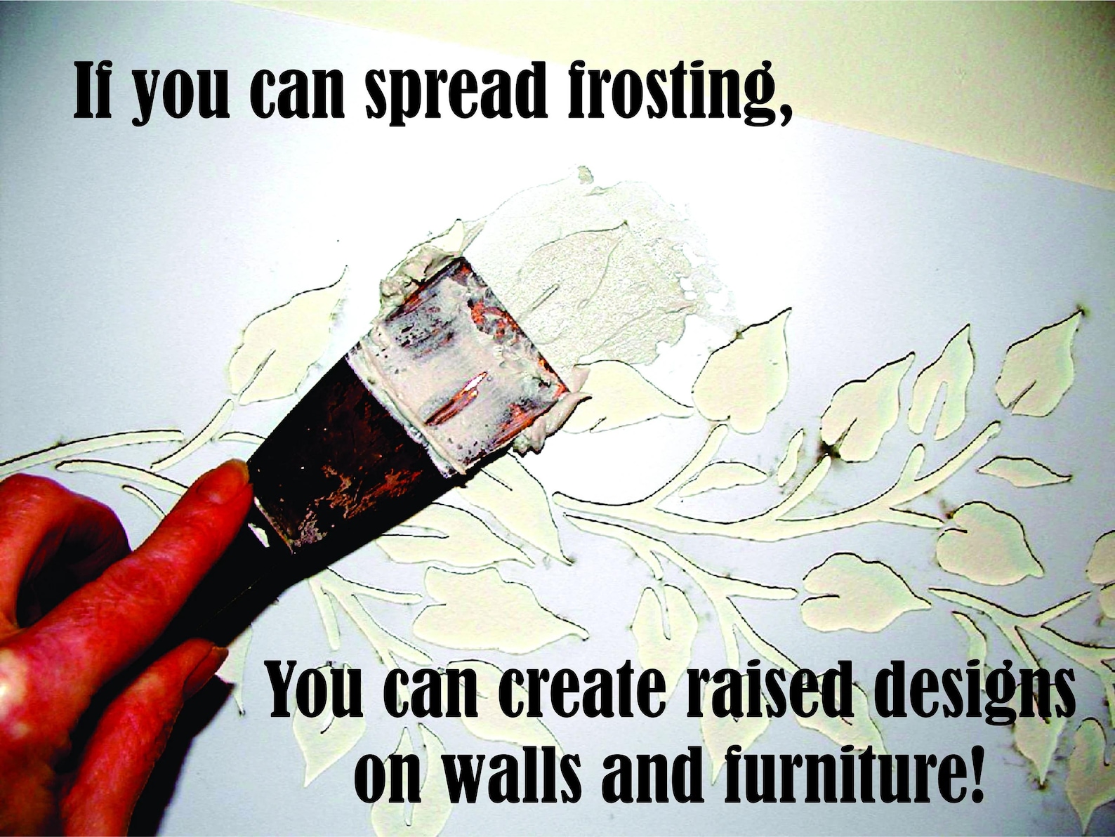 Wall Stencil Cardouche Corner (PL L) Plaster Stencil, Furniture Stencil ...
