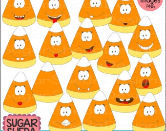 Candy corn clipart | Etsy
