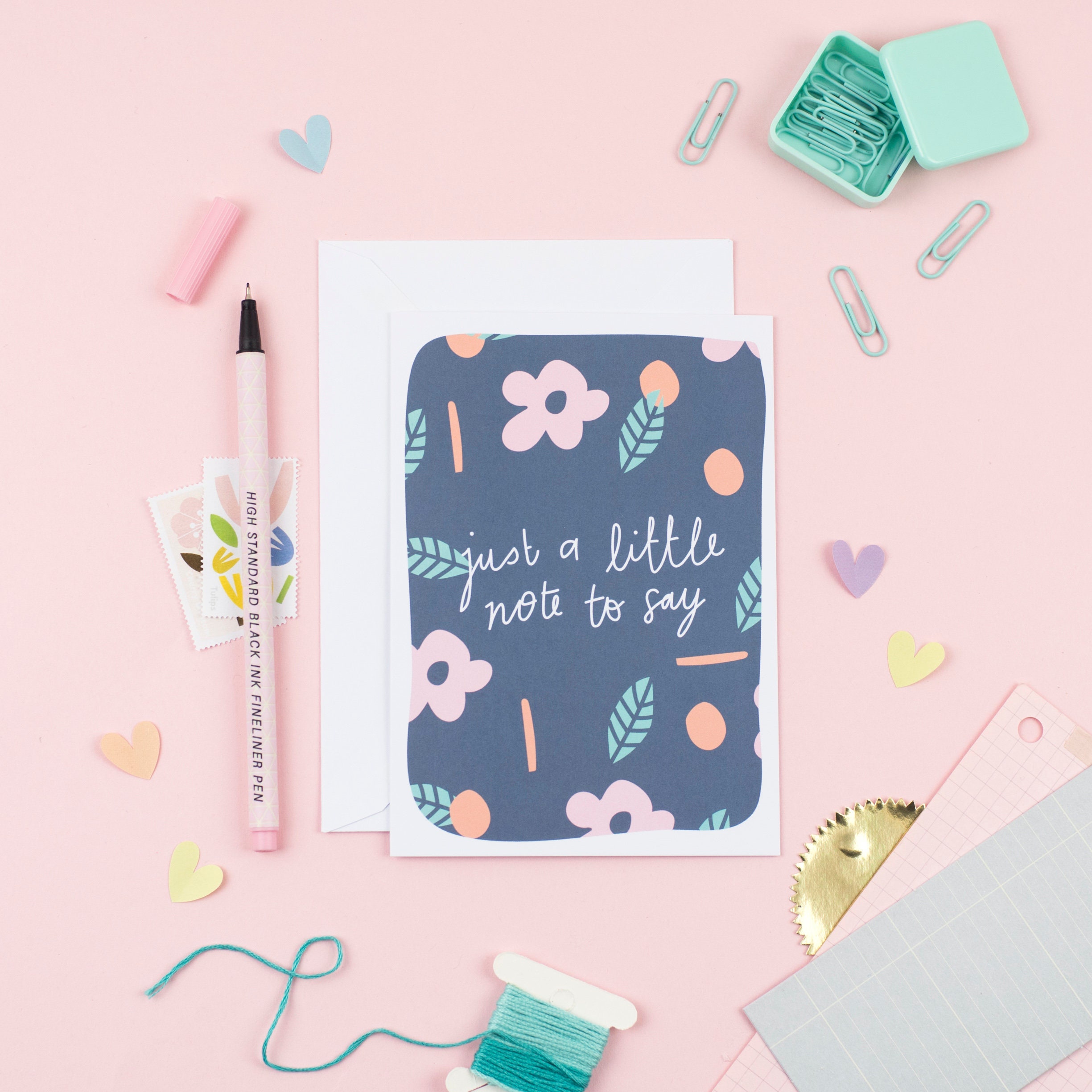 Just A Little Note Pack of 6 Christian Greeting Cards - Etsy UK