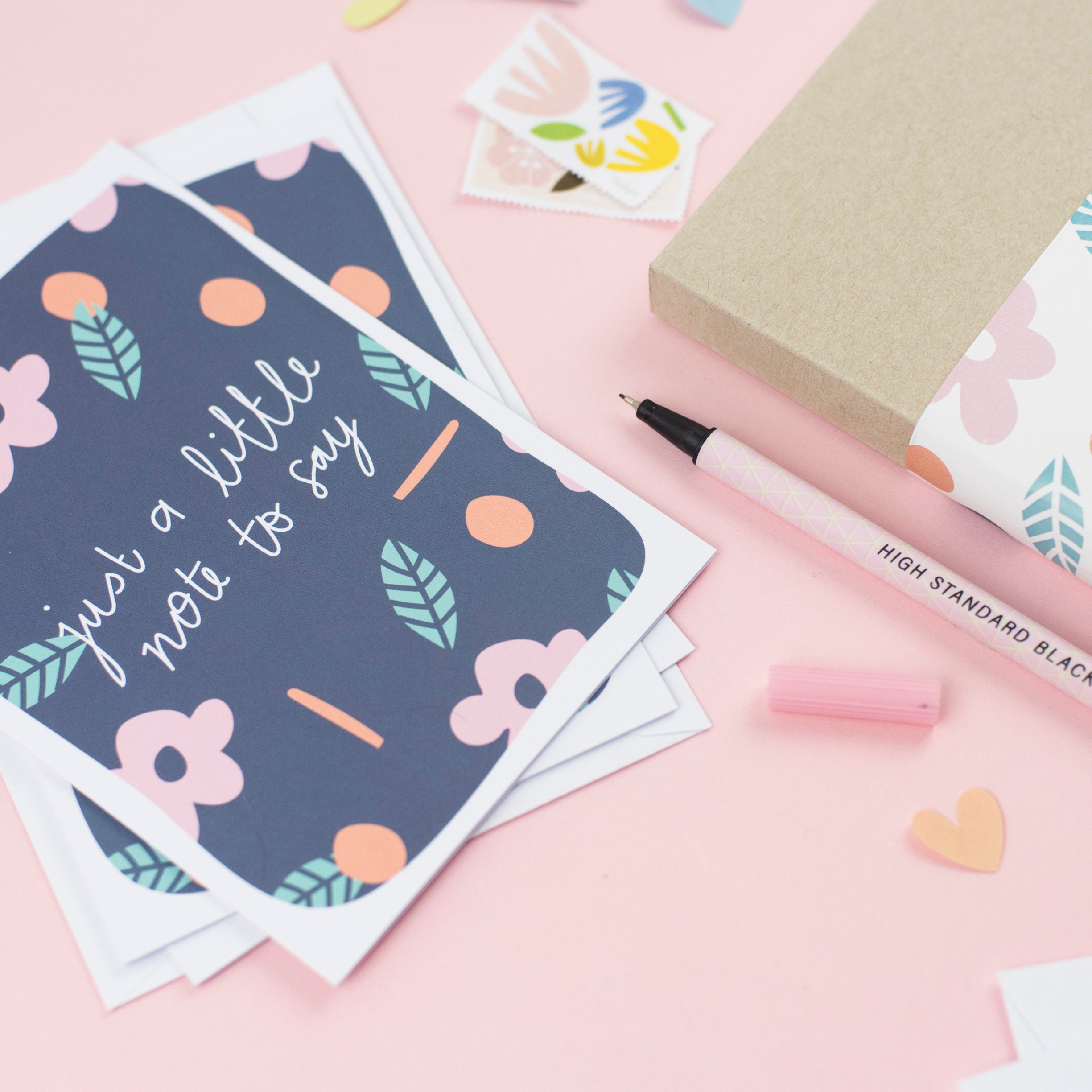 Just A Little Note Pack of 6 Christian Greeting Cards - Etsy UK