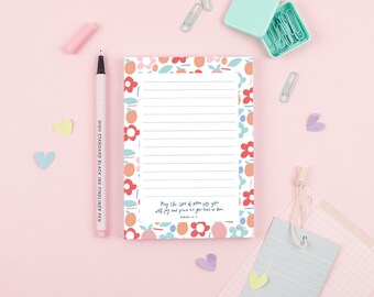 Bible Verse Notepad | Etsy