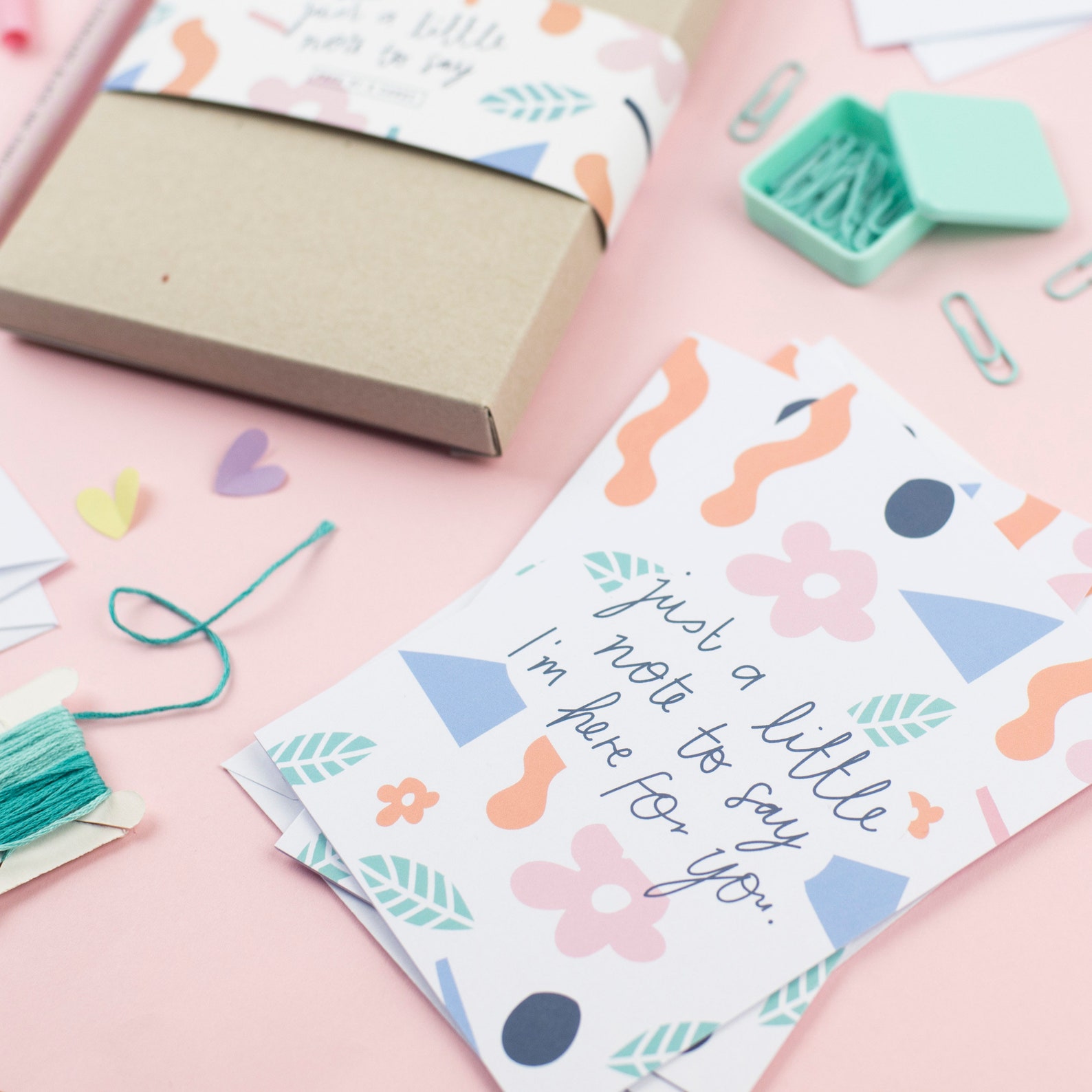 Just A Little Note Pack of 6 Christian Greeting Cards - Etsy UK