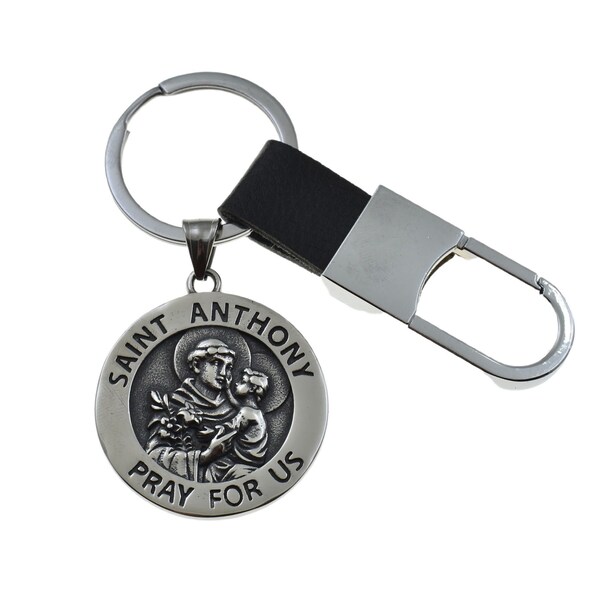 St Anthony Keychain - Etsy