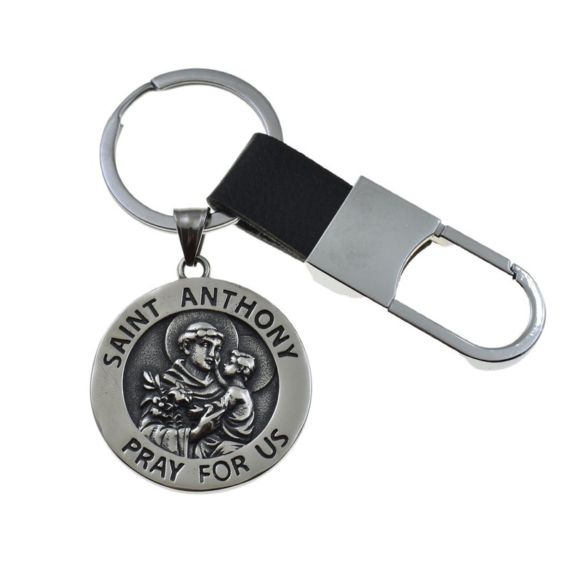 St Anthony Keychain - Etsy