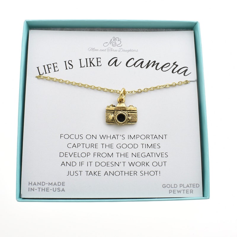 Camera Necklace - Etsy