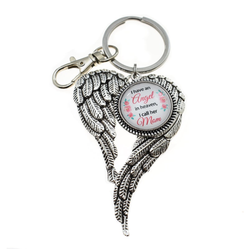 Angel Wing Key Chain - Etsy