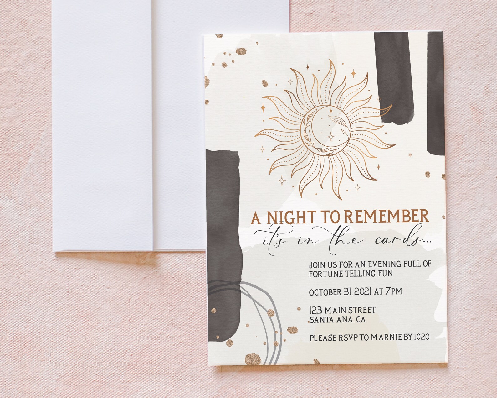 INSTANT DOWNLOAD: Tarot Party Invitation - Etsy