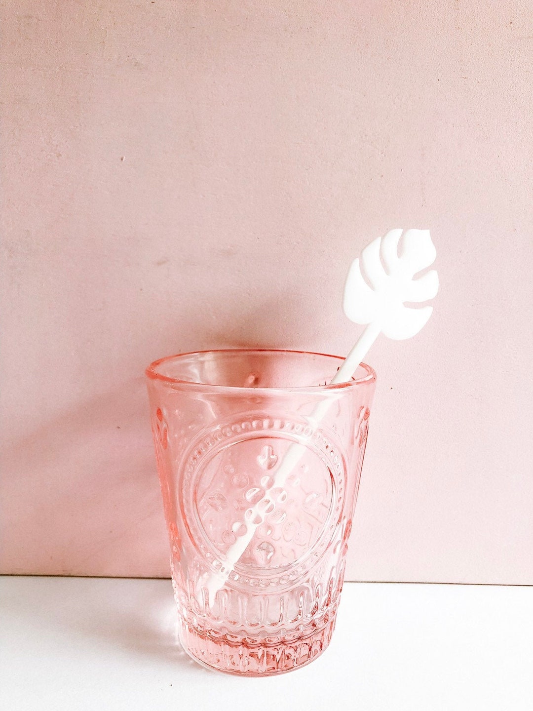Set of Monstera Leaf Drink Stirrers Jungle Party Tropical - Etsy
