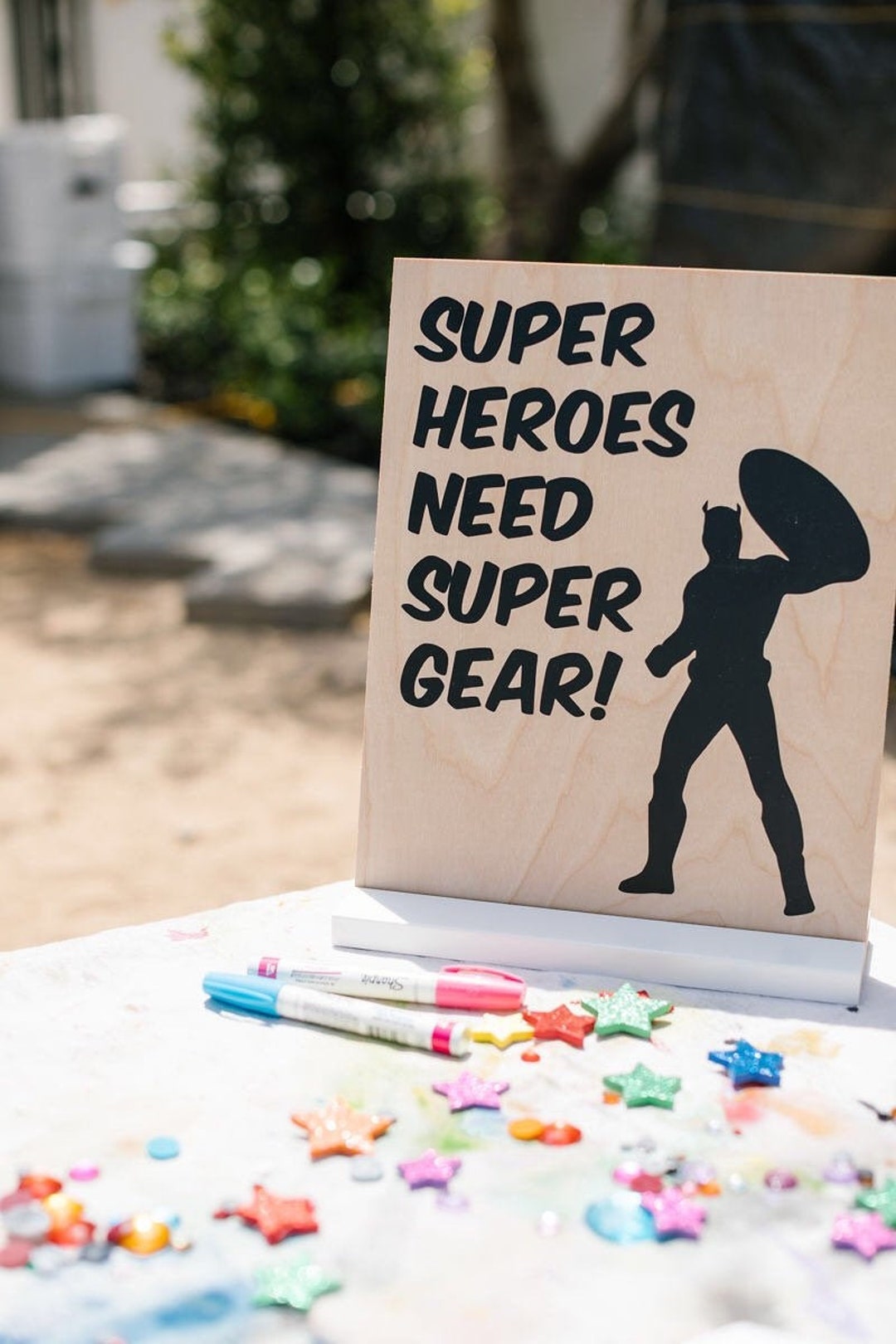 11x14 Superhero Party Sign Super Hero Party - Etsy